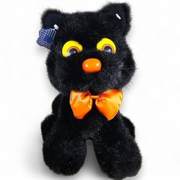 Applause | Toys | Applause Ghost Alley Midnight Black Cat Plush Toy ...